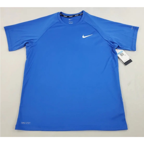 Nike | Swim | Nike Hydroguard Mens Blue Swim Shirt New Medium Or Xl ...
